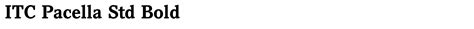 Itc Pacella Font Webfont And Desktop Myfonts