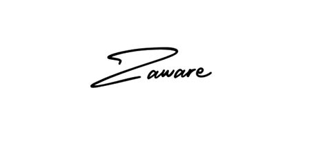 80 Zaware Name Signature Style Ideas Creative E Sign