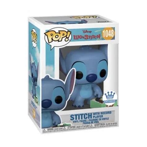 Funko Pop Disney Lilo And Stitch With Record Player 1048 Original Moça