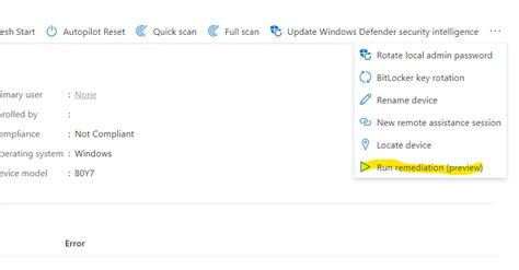 Run Intune Remediations On Demand For Windows Devices Mr T Bone´s Blog