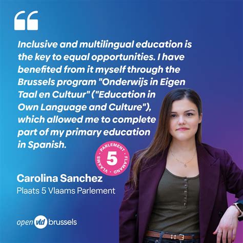 Ontdek Carolina Sanchez Onze Kandidaat Op Plaats 5 Voor Het Vlaams Parlement