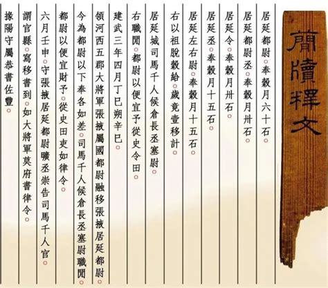 两千年前的汉塞官吏 工资条”：薪酬无 秘密”且以粮抵俸陇史钩沉中国甘肃网