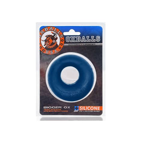 Oxballs Bigger Ox Thick Cockring Silicone Tpr Space Blue Ice Shop