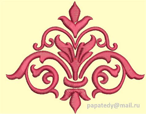 Fancy Fleur De Lis Embroidery Designs 4inc 3 Inc 2 Inc Etsy