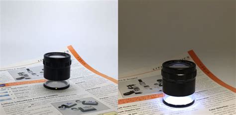 10x Led Scale Loupe With Black Copy Metric Reticle Peak Optics