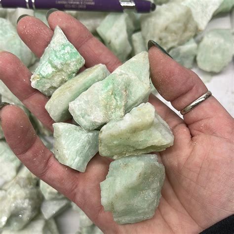 Amazonite India 1 Pound Roughstonerocks Llc