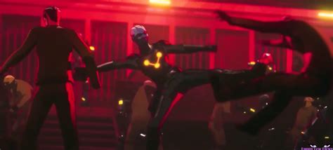 Karen Gillan Nebula Ballbusting Anime Kick In The Balls Prison Riot
