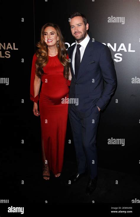 Armie Hammer With Wife Elizabeth Chambers Attending The Nocturnal