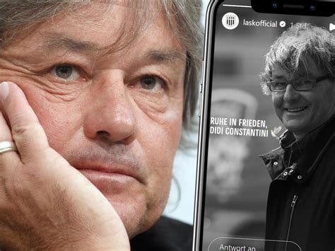 Danke Für Alles Reaktionen Zum Tod Von Ex Öfb Teamchef Didi Constantini Vol At