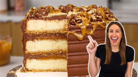 Twix Bar Cake Giant Twix Cake Lilsipper