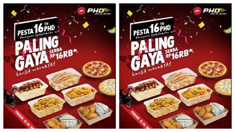 Promo Ulang Tahun Phd Nikmati Menu Best Seller Serba Rp 16 000 Ini Syaratnya
