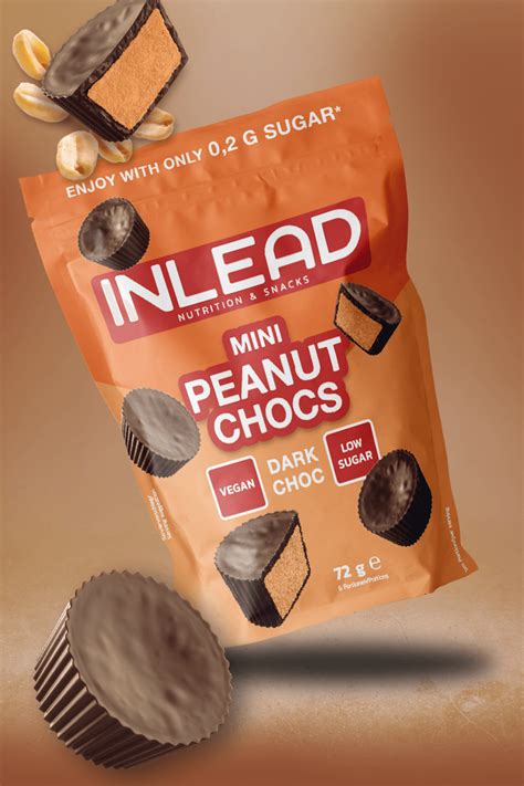 Inlead Mini Peanut Chocs 72g White Choc 295