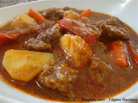 Pinoy Recipe Beef Kaldereta « Filipino Dishes And Recipes