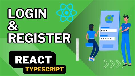 React Login And Register Local Storage Typescript Youtube