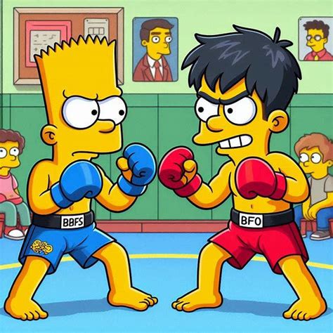 Bart Simpson Ufc School Fight By Logarrevan On Deviantart
