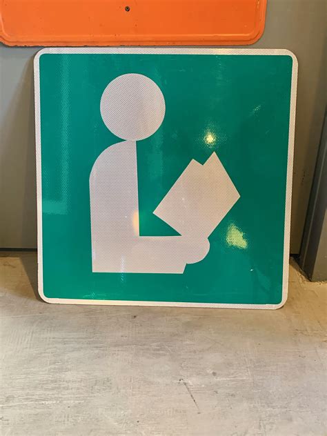 Vintage Public Library Sign For Sale At 1stdibs Vintage Library Sign