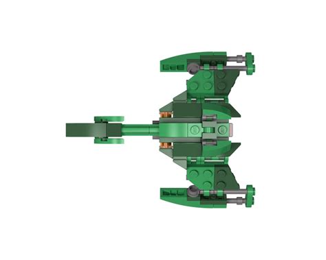 Lego Moc Klingon D5 Class Battlecruiser By Legendaj Rebrickable