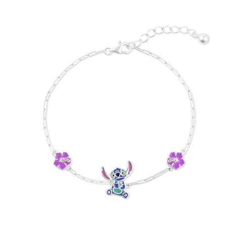 Disney Lilo And Stitch Flower Bracelet