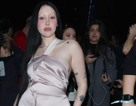 Noah Cyrus Is Strong In A Nipple Baring Naked Dress Thong In Pics