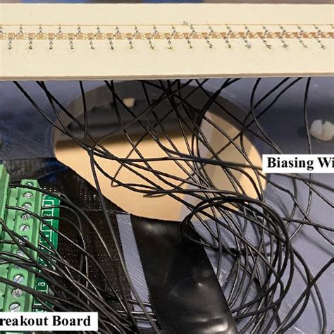 Fabricated Non Local Lwa Connected To A Signal Breakout Board With