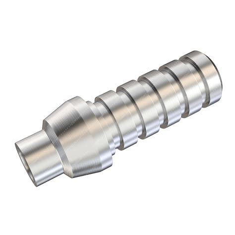 Rotational Titanium Temporary Abutment Mis Seven Internal Hex Compatible Oemdent