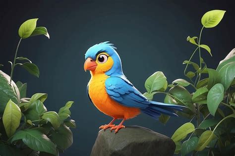 Premium Photo Fun Bird Animation