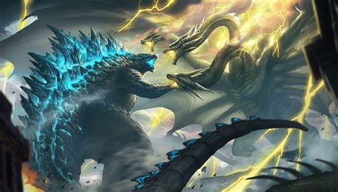 King Ghidorah 4k Wallpapers Top Free King Ghidorah 4k Backgrounds