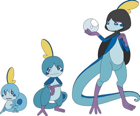 Sobble Evolution Line Redesign By Midnight3wonder On Deviantart