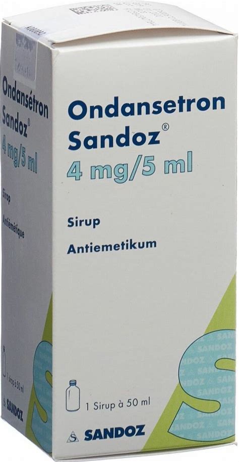 Ondansetron Sandoz Sirup 4mg5ml Flasche 50ml In Der Adler Apotheke