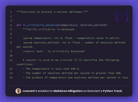 Joaoants Solution For Meltdown Mitigation In Python On Exercism