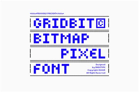 1 Free Pixel Art Resource Font · 1001 Fonts