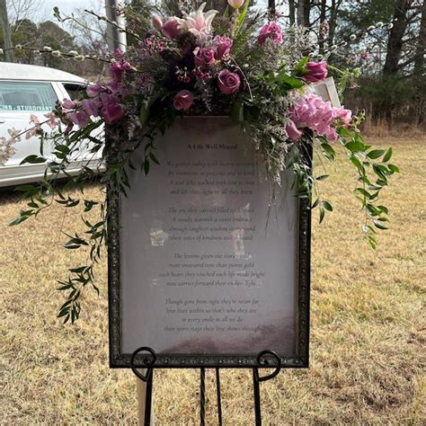 Celebration Of Life Poem Print Memorial Tribute Reading Keepsake Etsy