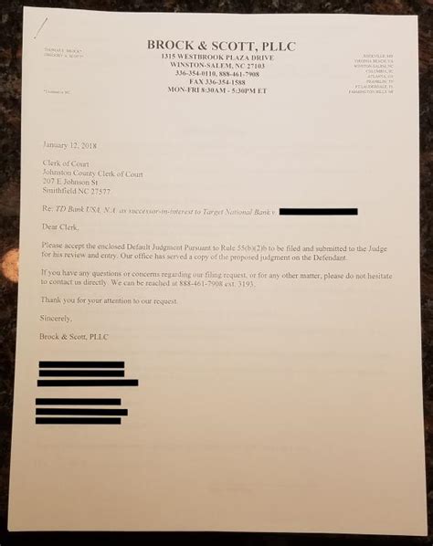 Received Notice Of Default Judgment Nc Post Judgment Forum Credit Infocenter Forums