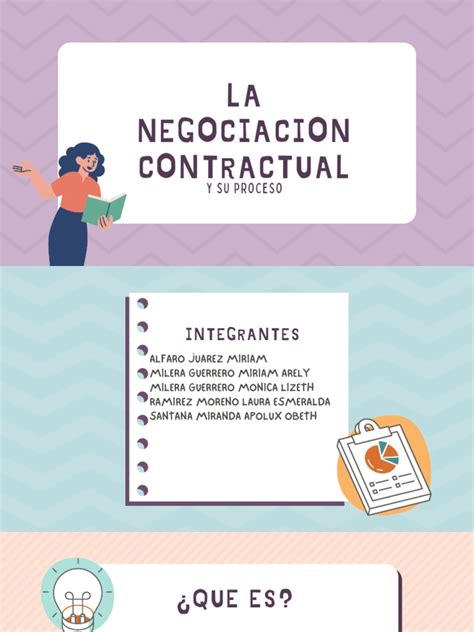 Negociacion Contractual Y Su Proceso Pdf Negociación Planificación