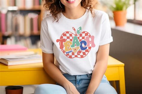 Teacher Appreciation Teach Svg T Shirt Graphic By Nasimaliza1302
