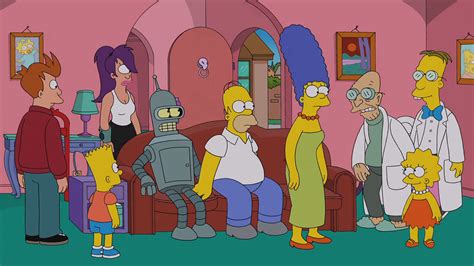 Tv Ratings ‘simpsons Rises With ‘futurama Crossover