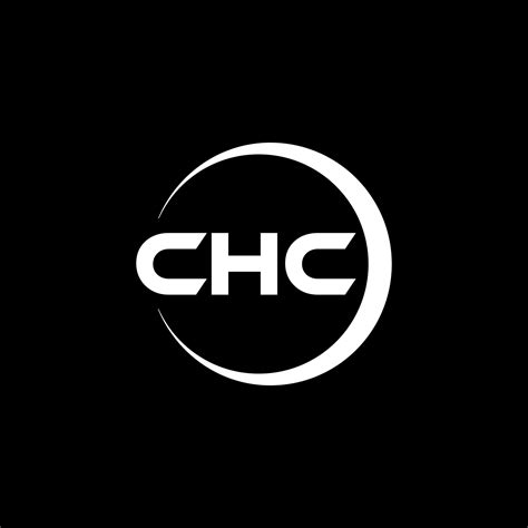 Chc Letter Logo Design In Illustration Vector Logo Calligraphy Designs For Logo Poster