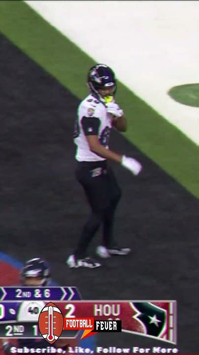 Lamar Makes Magic Touchdown Pass To Likely Youtube