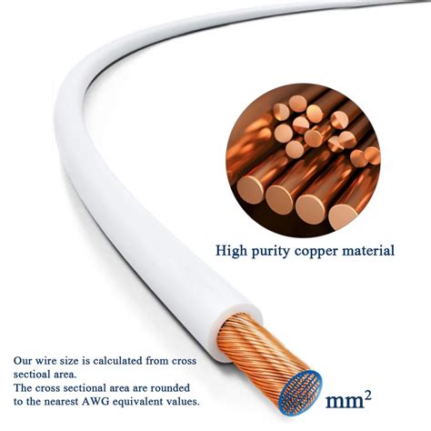 8 10 12 14 16 18 Gauge Pure Copper Primary Wire Power Cable Assortment
