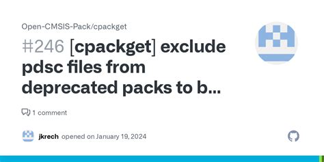 Cpackget Exclude Pdsc Files From Deprecated Packs To Be Downloaded And Present In The `web