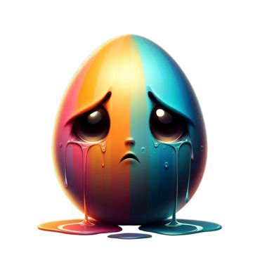 The Easter Egg That Didn T Find Its Home Crying Egg Easter Egg Sad