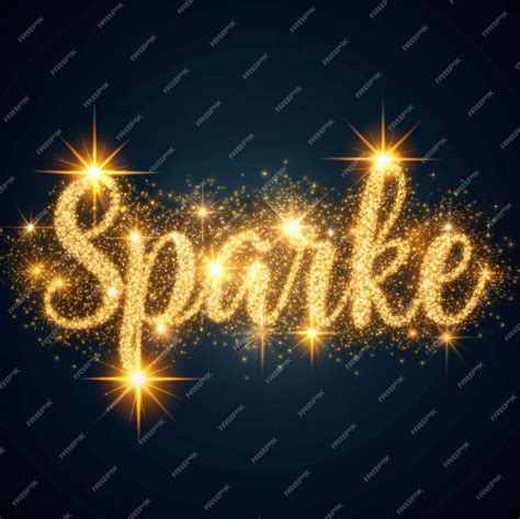Premium Photo Editable Sparkle Text Effect With Shiny Glow Style