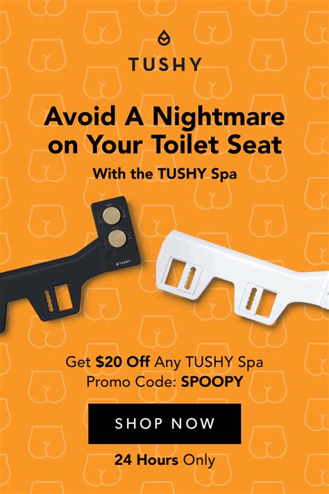 Tushy Boo 20 Off Tushy Spa 👻 Milled