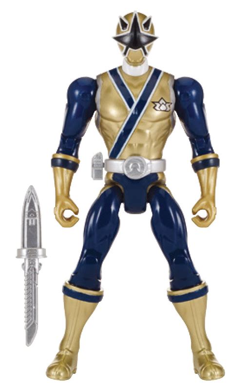 Power Rangers Samurai Gold Ranger Barracuda Lamina Brinquedo Power