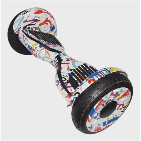 Skate Elétrico Hoverboard Foston 10 4400s Led Frontal E Bluetooth