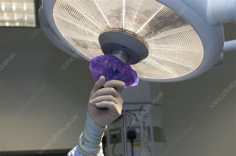 Surgical Light Manipulation Stock Image C0180417 Science Photo