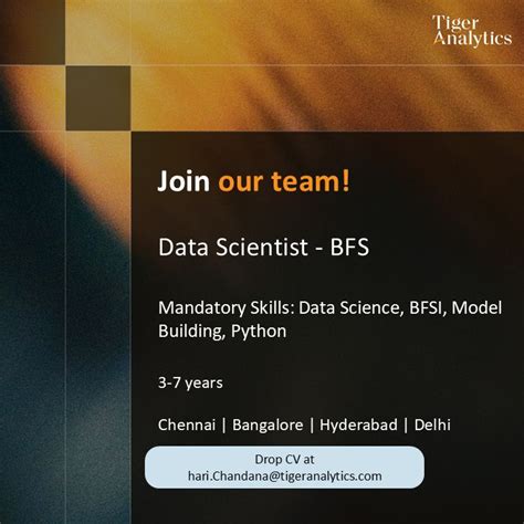 Hiring Tigertribe Tigertribe Datascience Python Regression Classfication Optimization
