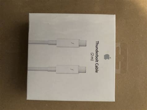 Thunderbolt Cable 2m