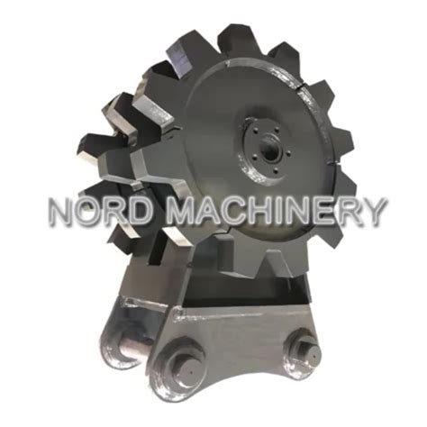 Customized Compaction Wheel Trench Compactor Wheel For Excavator