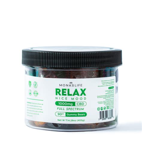 Gomitas De Cbd Monkslife I Tu Tienda Natural Certificada